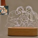 Custom Photo Lampcustom 3D Lamp Giftpersonalized Lamp Night - Etsy