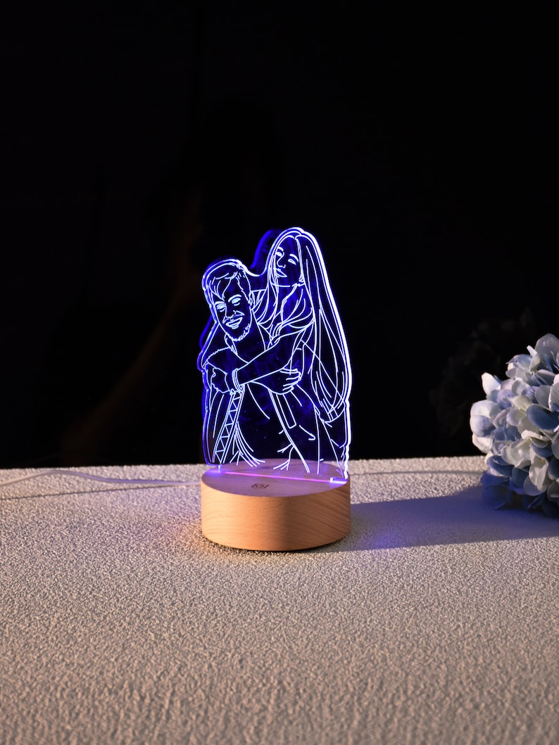 3D Picture Lamp Custom Photo Night Light 3D Night Light Gift - Etsy