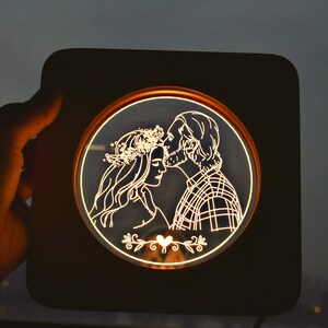 3D Picture Lamp, Custom 3D Lamp Gift,personalized Lamp Night Light ...