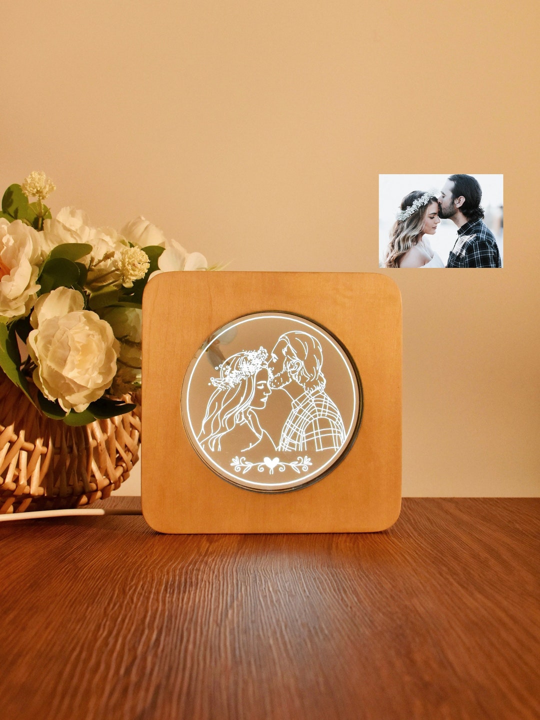 3D Picture Lamp, Custom 3D Lamp Gift,personalized Lamp Night Light ...