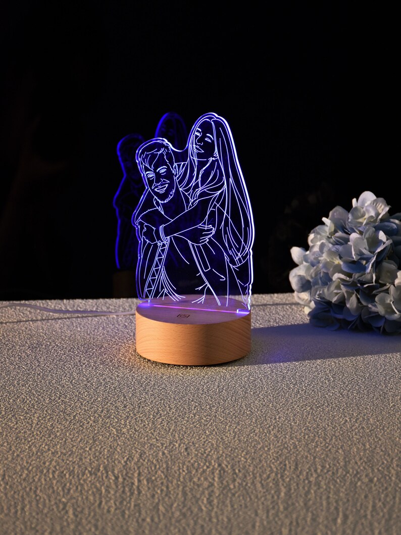 3D Picture Lamp Custom Photo Night Light 3D Night Light Gift - Etsy