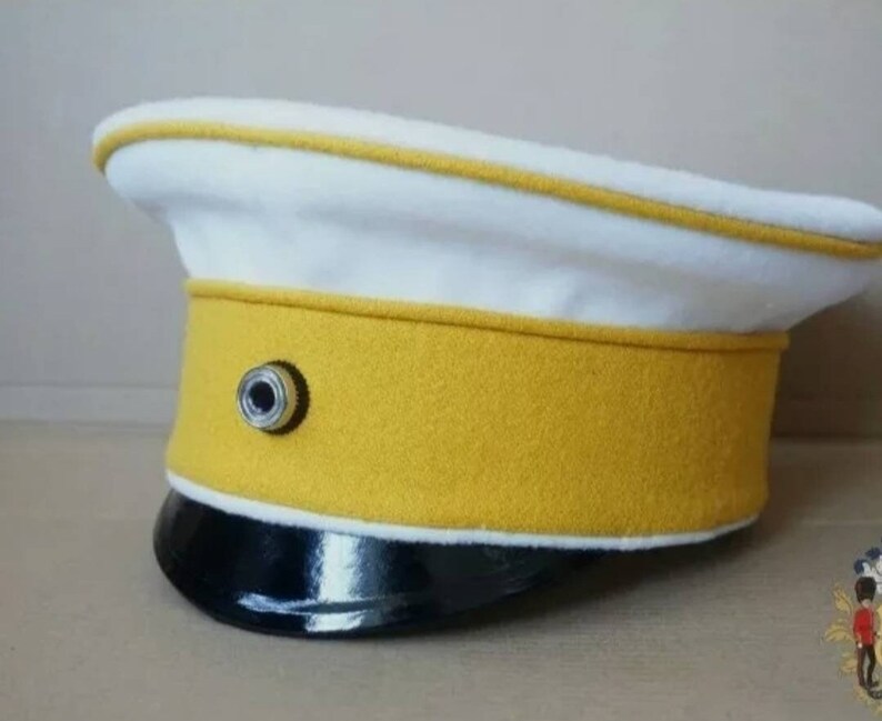 German/prussian WW1 Heavy Calvary Officers Hat/cap Bismarck Style - Etsy