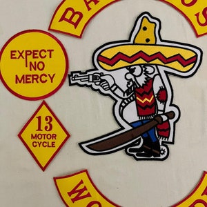 Bandidos Patches Biker Vest Iron-on Jacket - Etsy