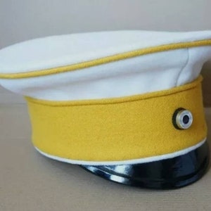 German/prussian WW1 Heavy Calvary Officers Hat/cap Bismarck Style - Etsy