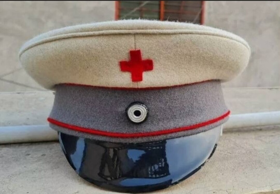 Ww1 German Imperial Prussian Army Cap Medical Unit - Etsy