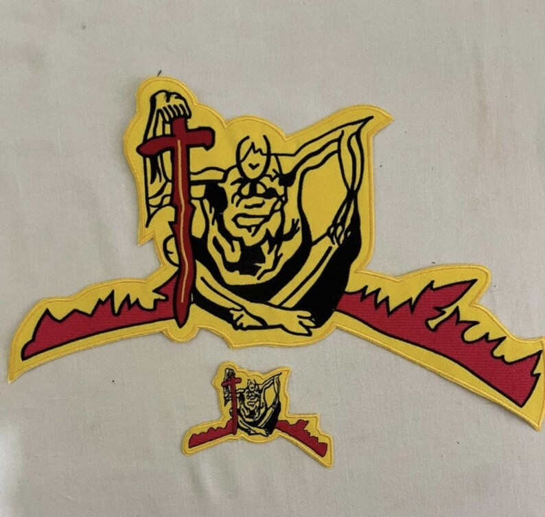 Patches Pagans Motorcycle Iron on Biker Rider Vest MC Embroidered ...