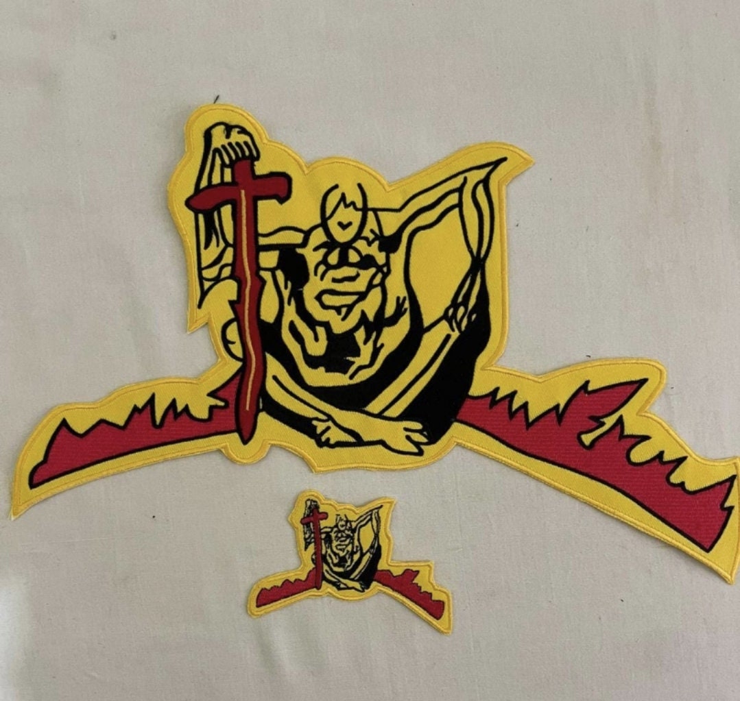 Patches Pagans Motorcycle Iron on Biker Rider Vest MC Embroidered ...