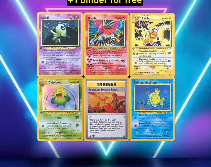 Complete Neo Revelation Set (1st) Bundle / Neo Revelation Set / 1/64 ...