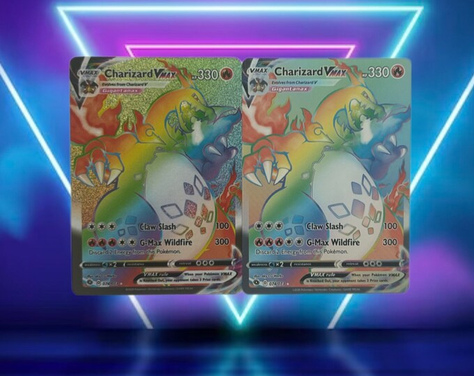 Charizard VMAX (rainbow) / Champion's Path / 074/073 / 2020 / PROXY TCG ...