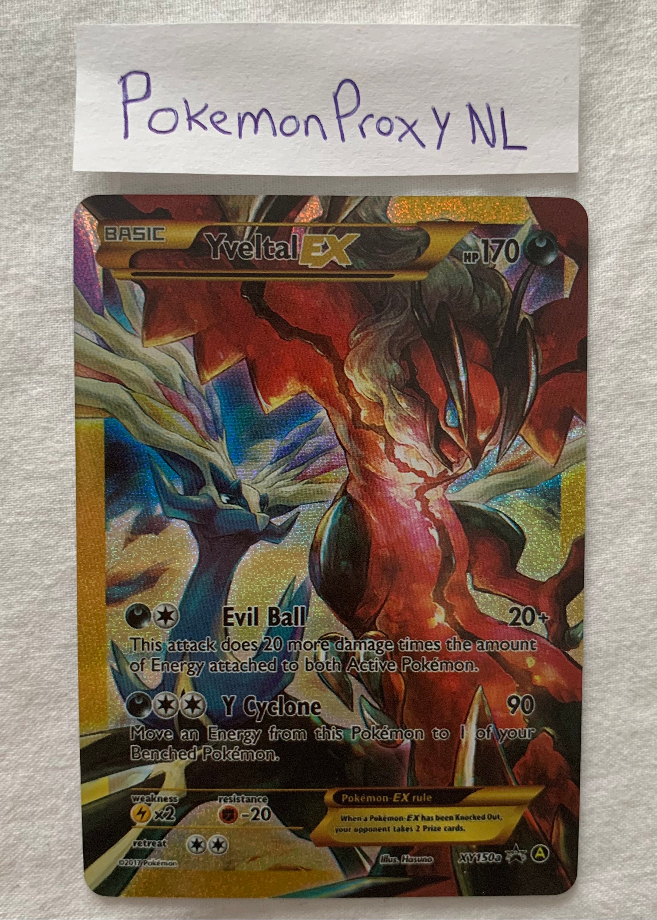 Yvetal Ex Full Art