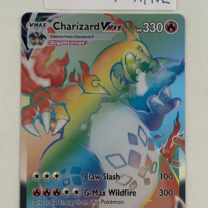 Charizard VMAX (rainbow) / Champion's Path / 074/073 / 2020 / PROXY TCG ...