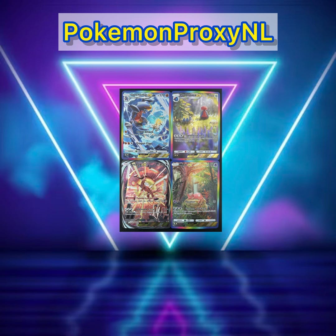 Triumphant Light 3/3 / Garchomp Ex 93/75, Probopass Ex 94/75, Arceus Ex 95/75, Mew Ex ??/75 ...