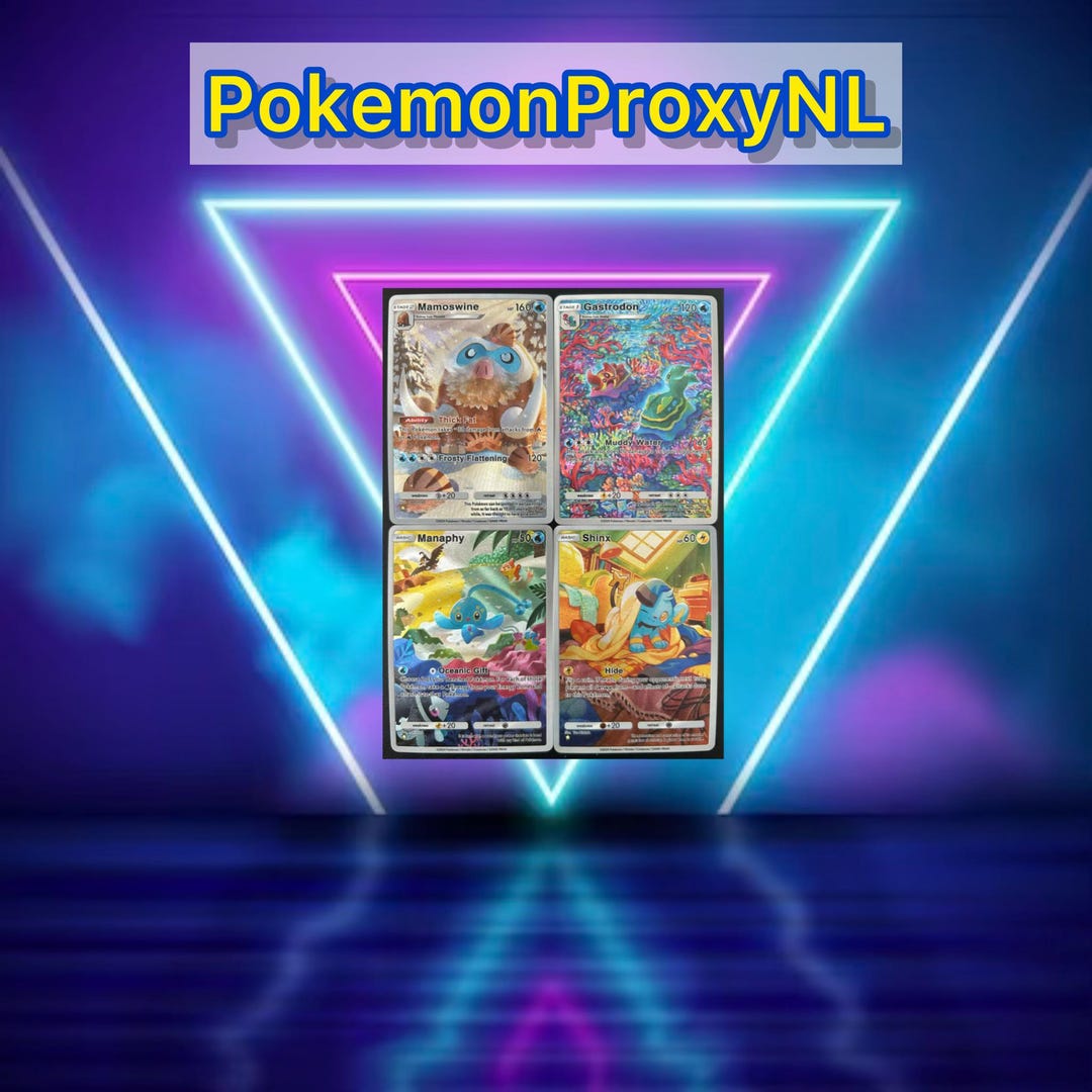 Space-time Smackdown 2/9 / Mamoswine 160, Gastrodon 161, Manaphy 162, Shinx 163/155 / A2 / 2024 ...