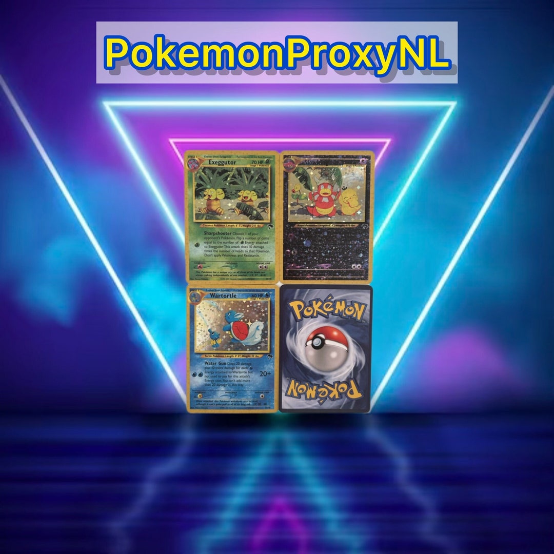 Southern Island 5/6 / Exeggutor 13/18, Slowking 14/18, Wartortle 15/18 ...