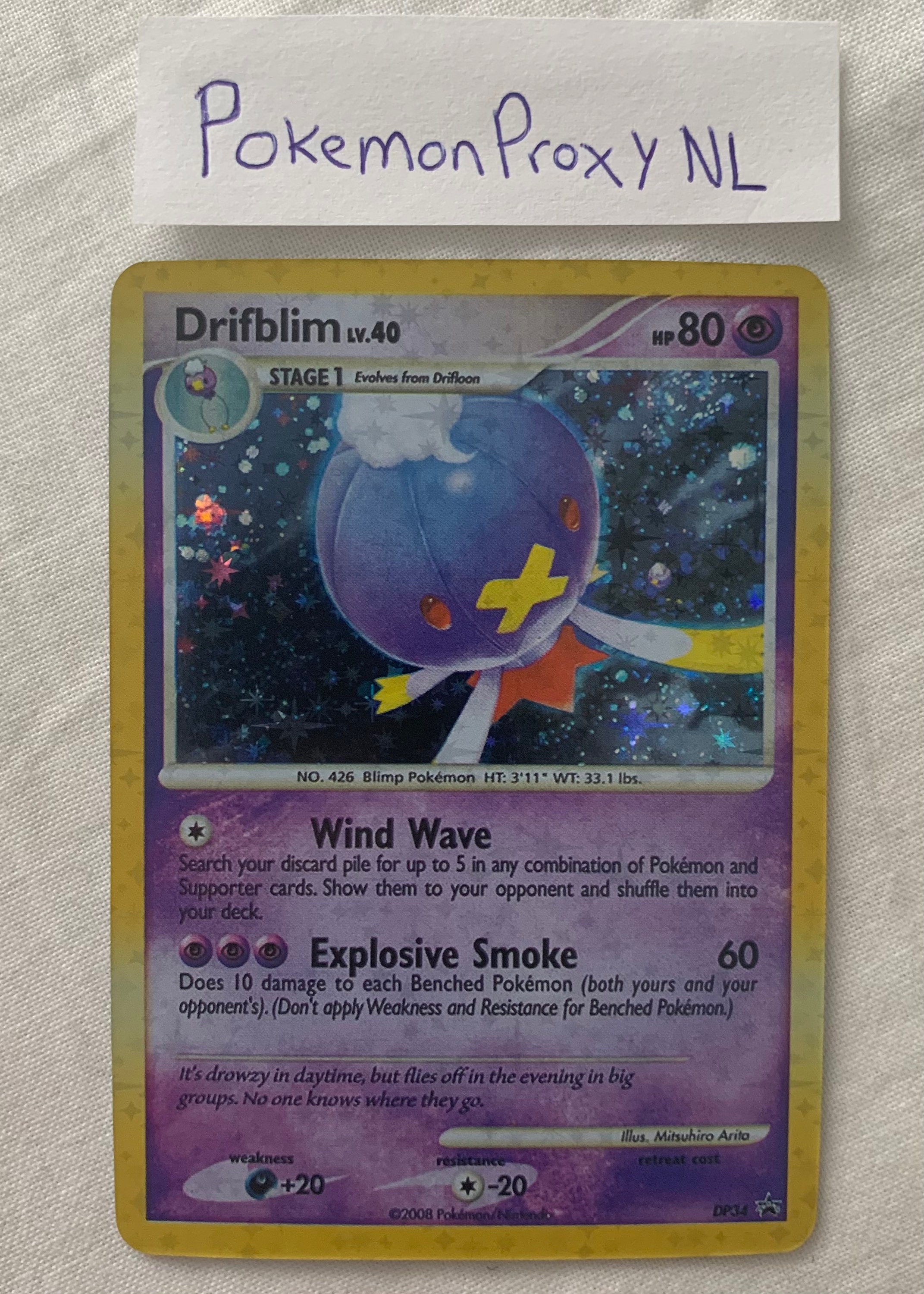 Drifblim Pokemon Cards