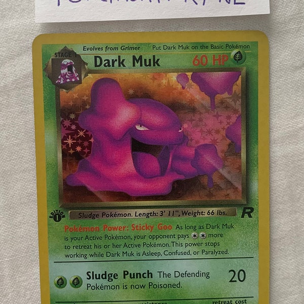 Dark Muk Card - Etsy