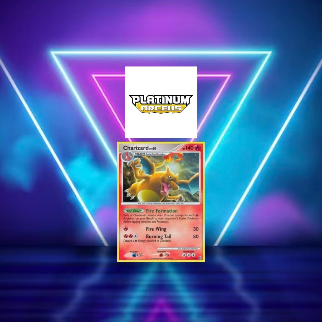 Arceus Set (AR) / 1/99 - 99/99 / 2009 / PROXY TCG Card(s) - Etsy
