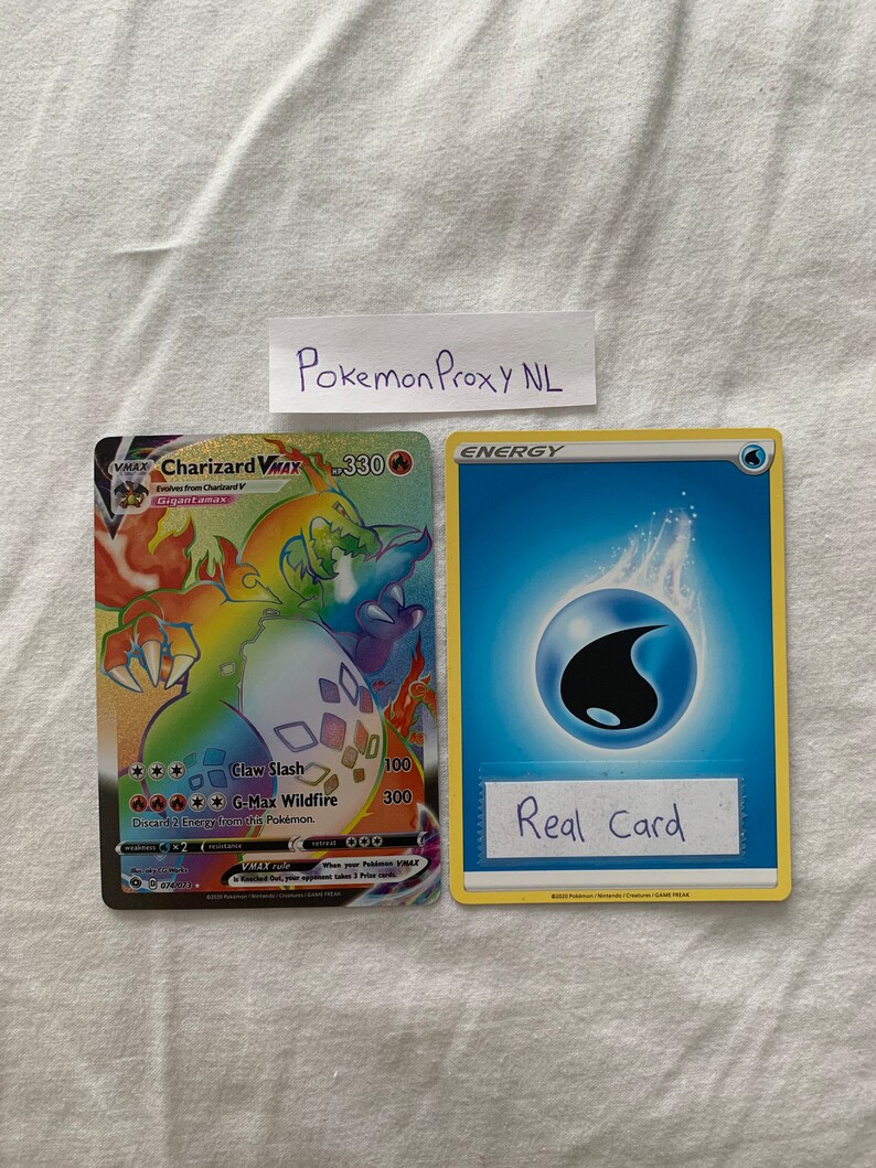 Charizard VMAX rainbow / Champions Path / 074/073 / 2020 / - Etsy