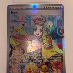 Iono TRAINER / Paldea Evolved / 269/193 / 2023 / PROXY Pokémon Card - Etsy