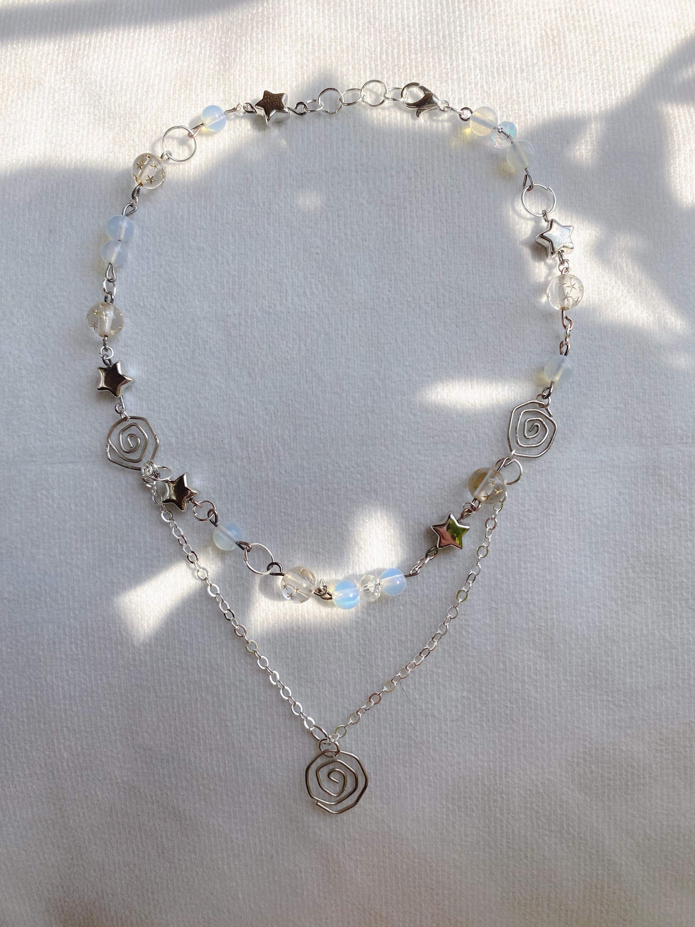 Stars and Swirls Y2k Choker/necklace - Etsy