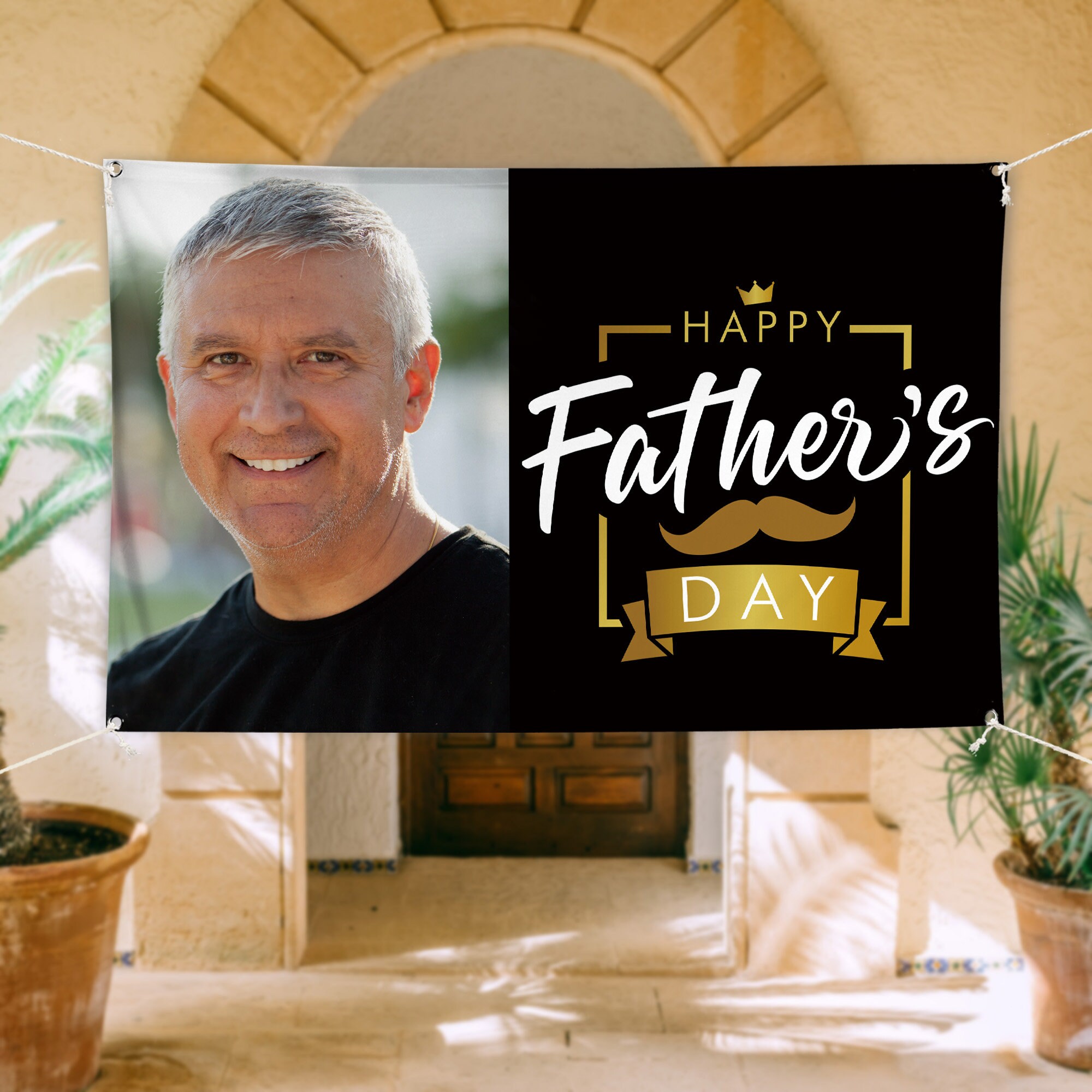 Fathers Day Banner, Printable Bunting, Fathers Day Sign, Dad Banner ...