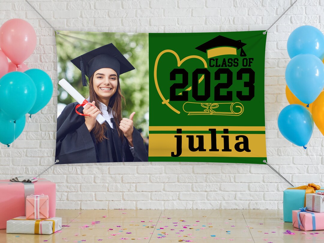 Graduation Banner,class of 2023 Banner, College Graduation Party Banner ...