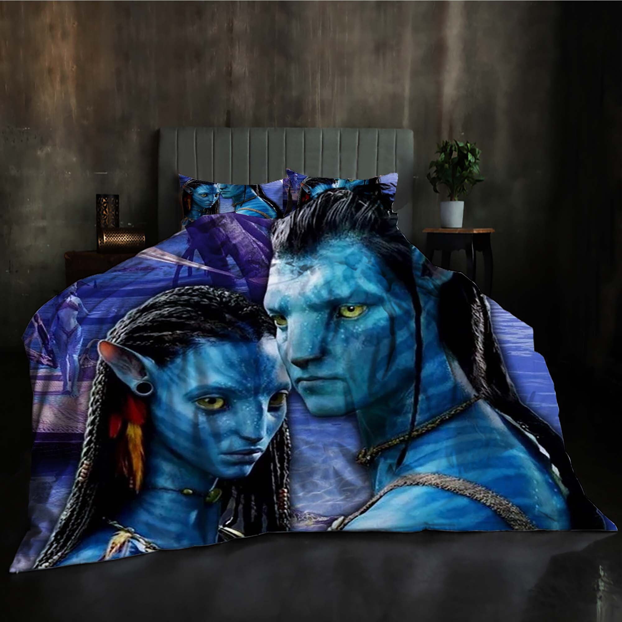 Custom DIY Avatar the Way of Waterthree-piece Quilt Cover Set Gift ...