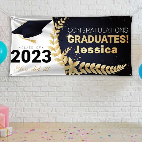 Graduation Backdrop; - Etsy