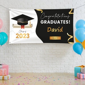 Graduation Banner 2023 Personalized,personalized Graduation Gift ...