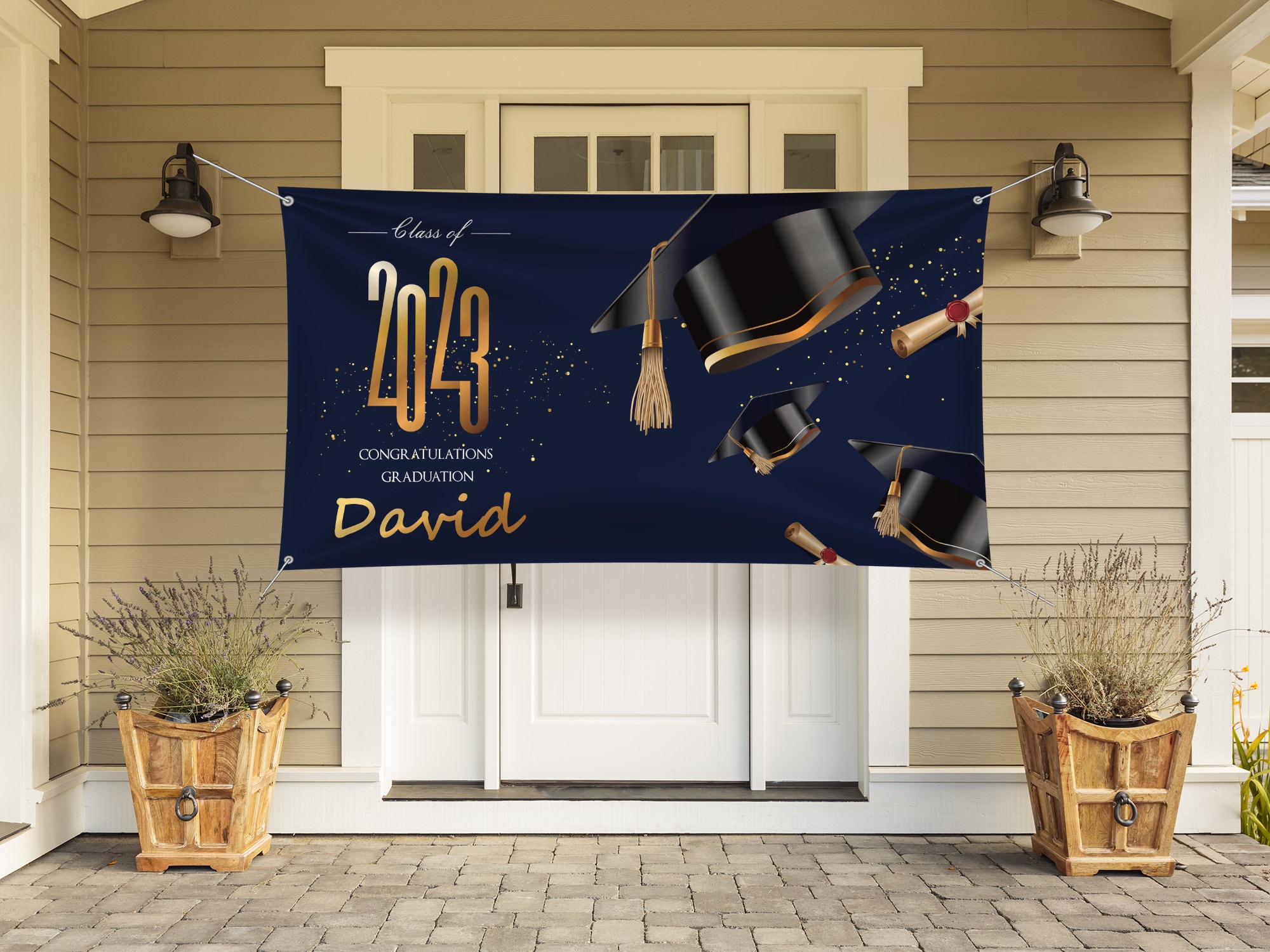 Graduation Banner,personalized Graduation Gift,class of 2023 Graduation ...