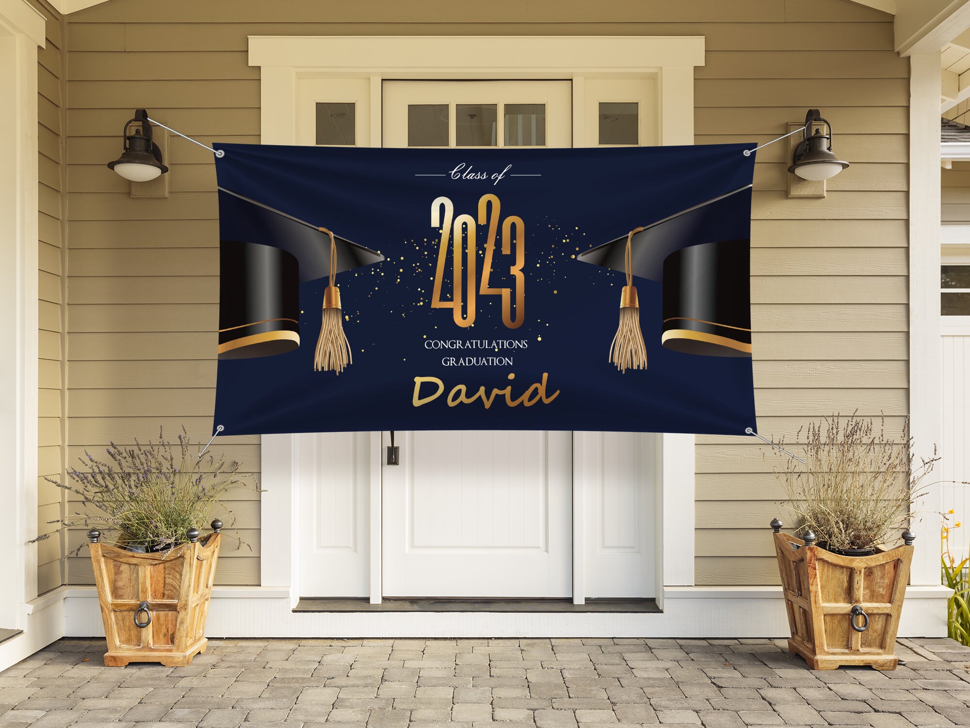 Graduation Banner,personalized Graduation Gift,class of 2023 Graduation ...
