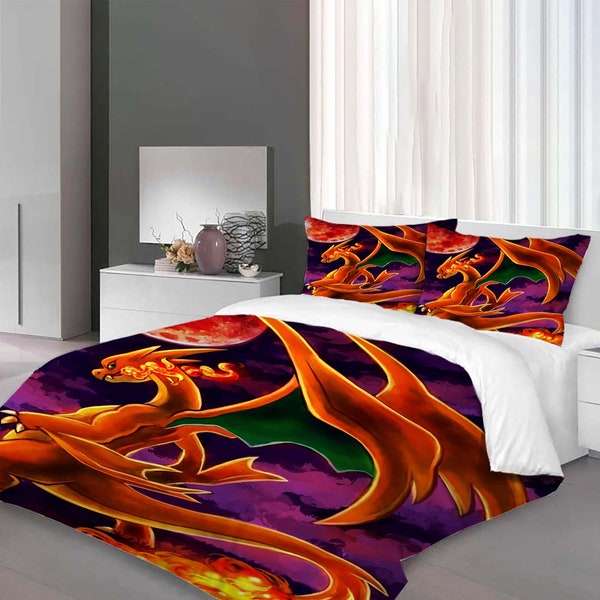 Charizard Bedding - Etsy