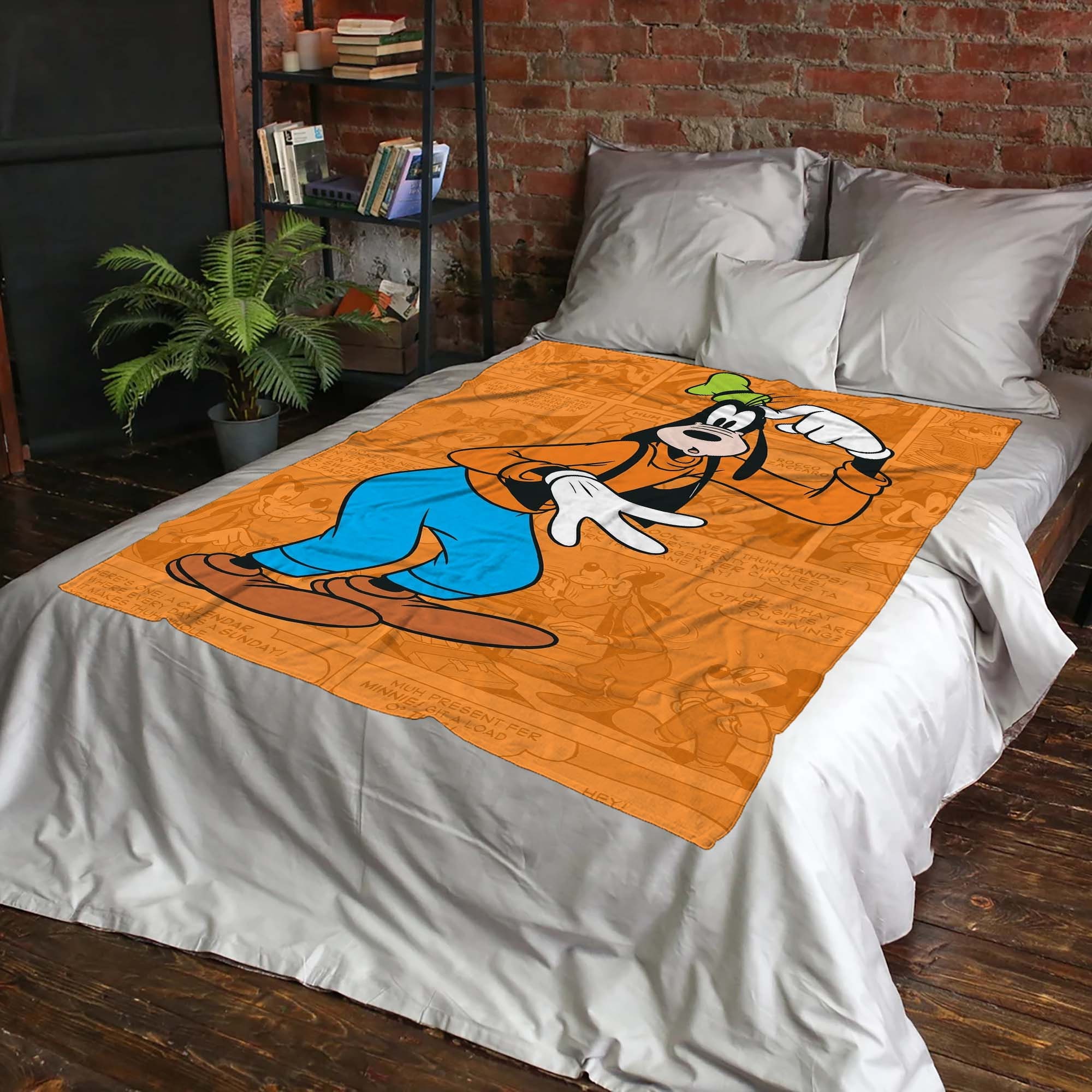 Retro Personalized A Goofy Movie Blankets Custom Name Tapestry ...