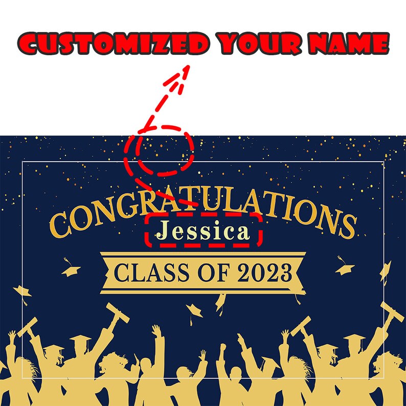 Graduation Banner,personalized Graduation Gift,graduation Backdrop ...