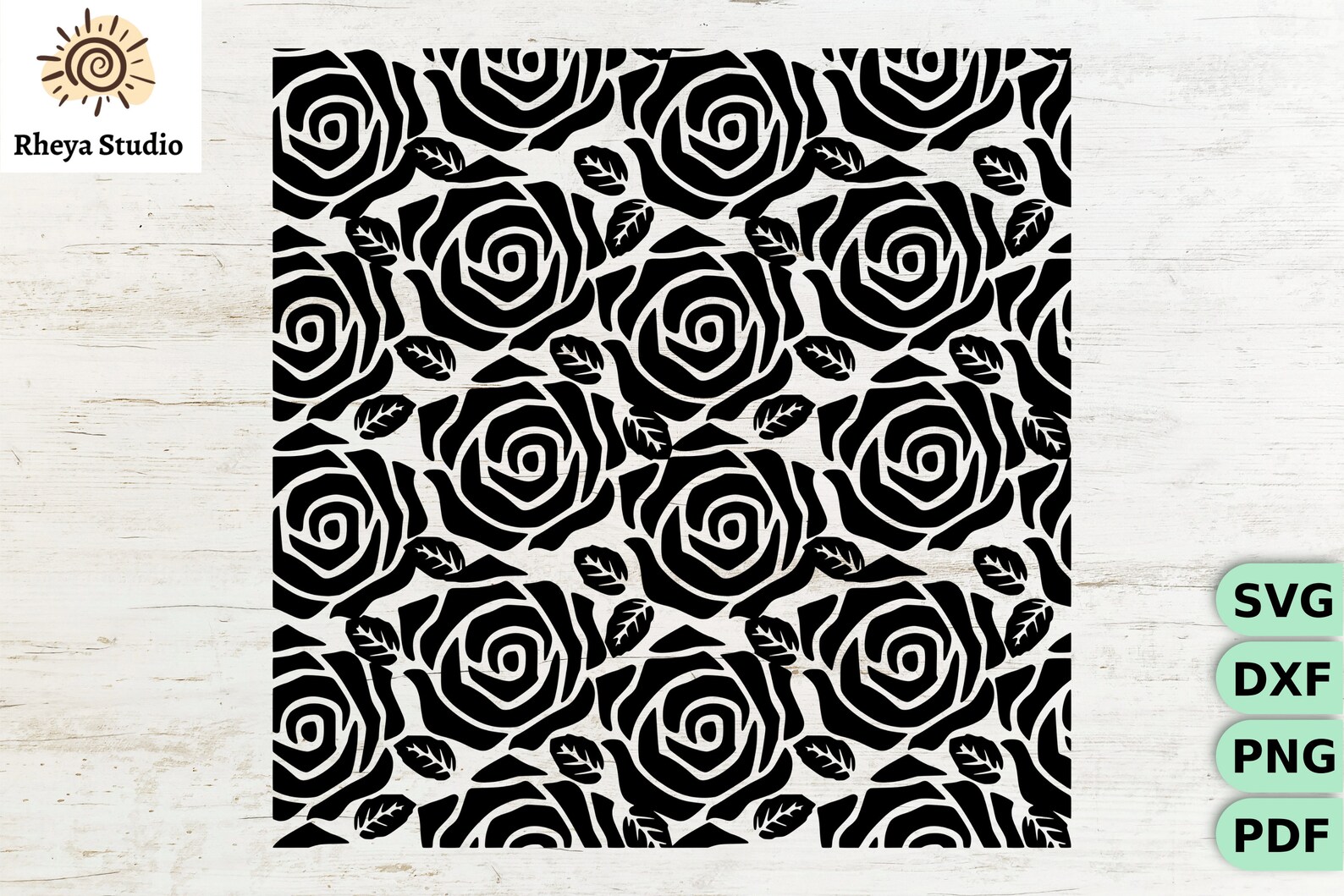 Floral Pattern Svg Flower Pattern Svg Digital Download Svg - Etsy