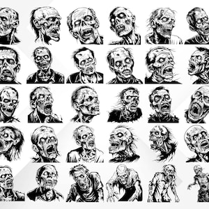 100+ Human Zombies SVG Bundle, Halloween Designs - Instant Digital ...