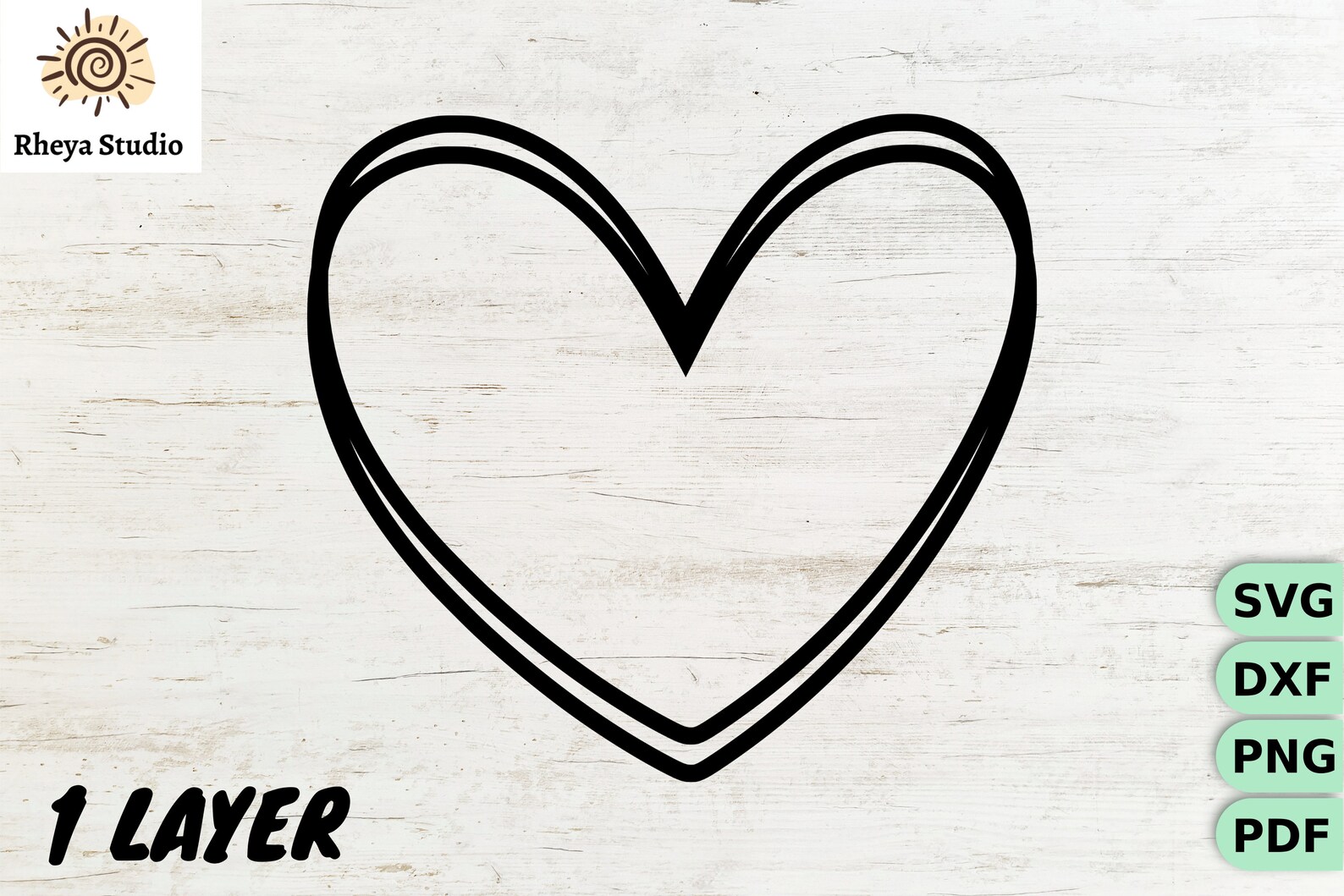 Heart Svg Love Svg Heart Outline Svg Heart Name Frame Svg | Etsy