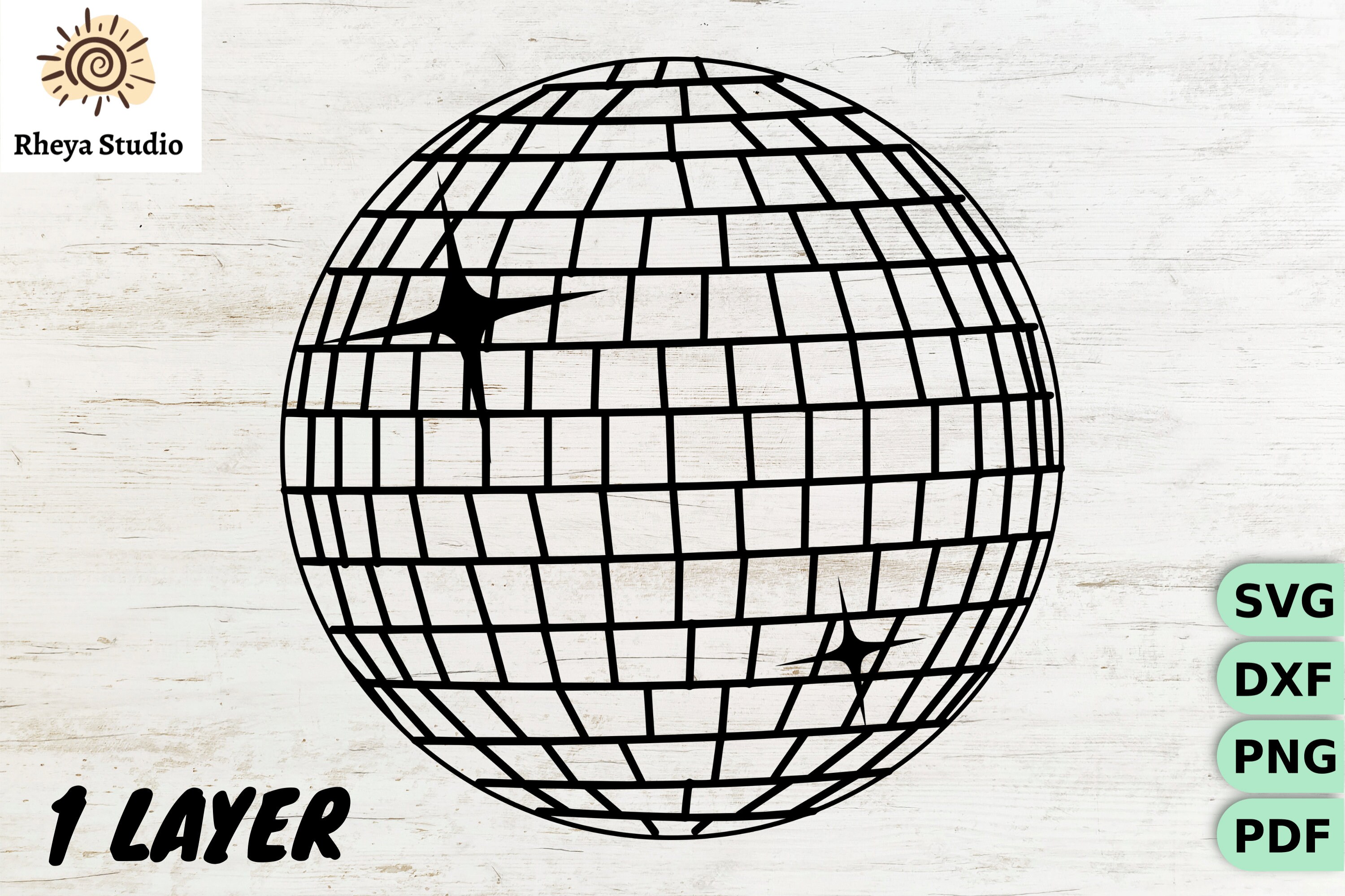 Disco Ball svg Party svg Disco svg descarga digital svg - Etsy España