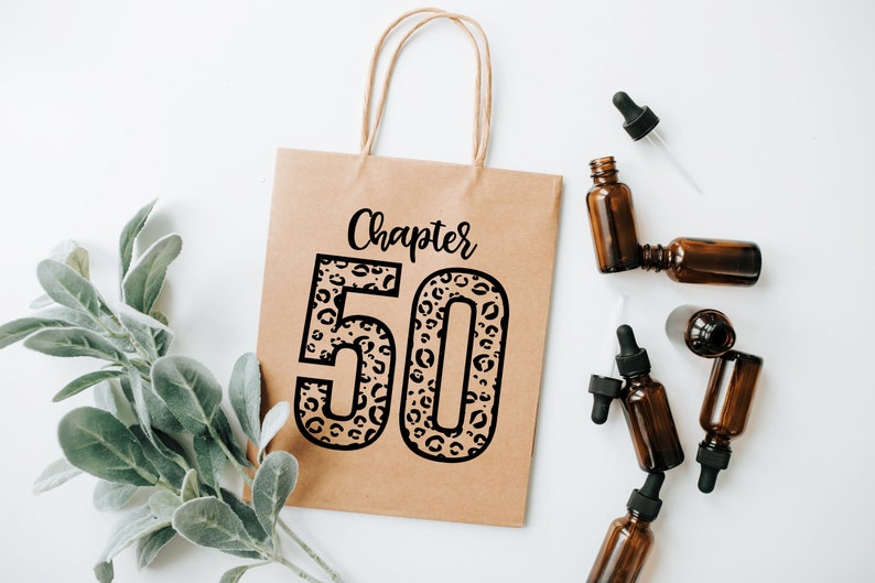 Leopard Chapter 50 Svg 50th Birthday Svg Fifty Birthday Svg - Etsy