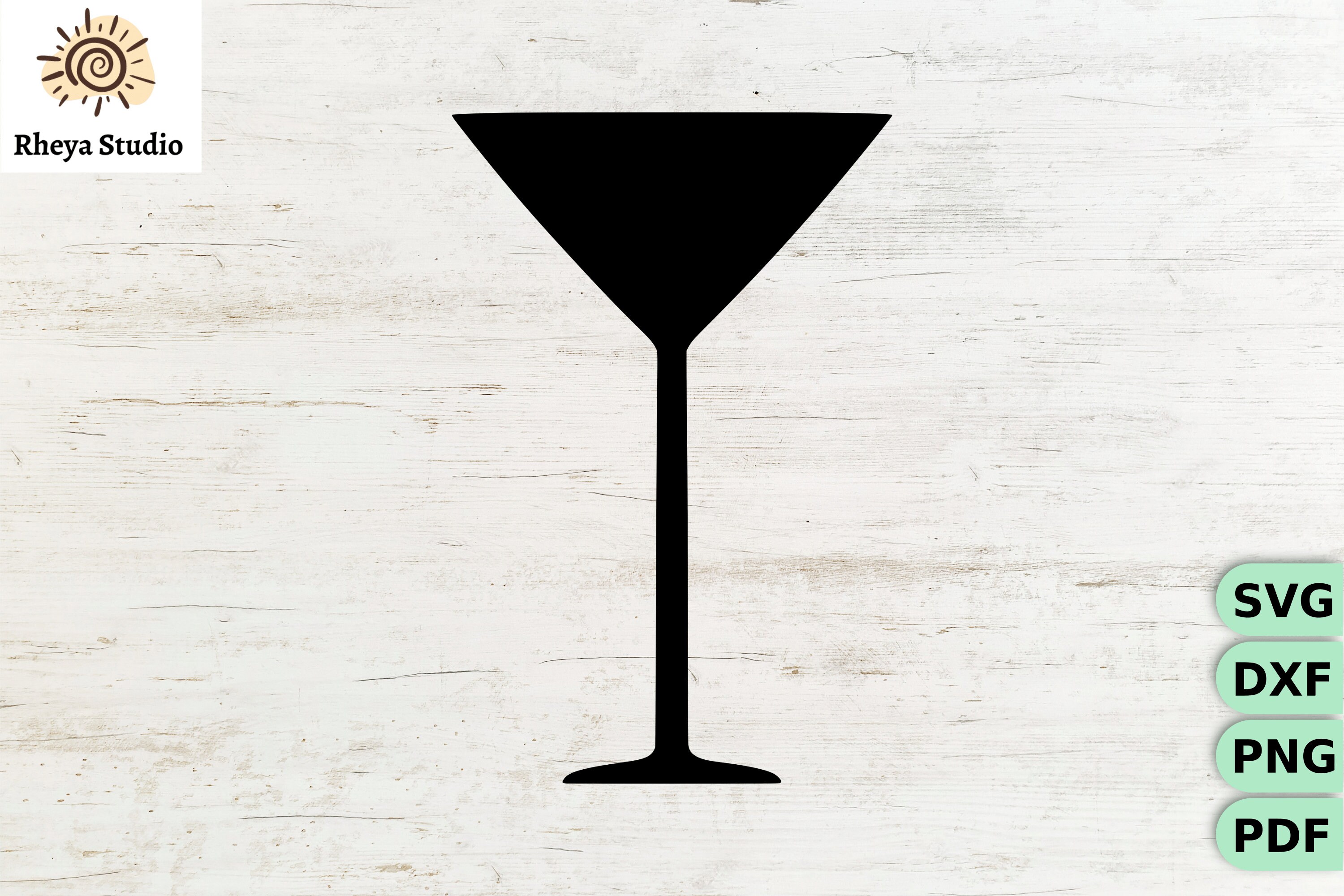 Copa de Martini svg Cóctel svg Bebida svg descarga digital - Etsy México