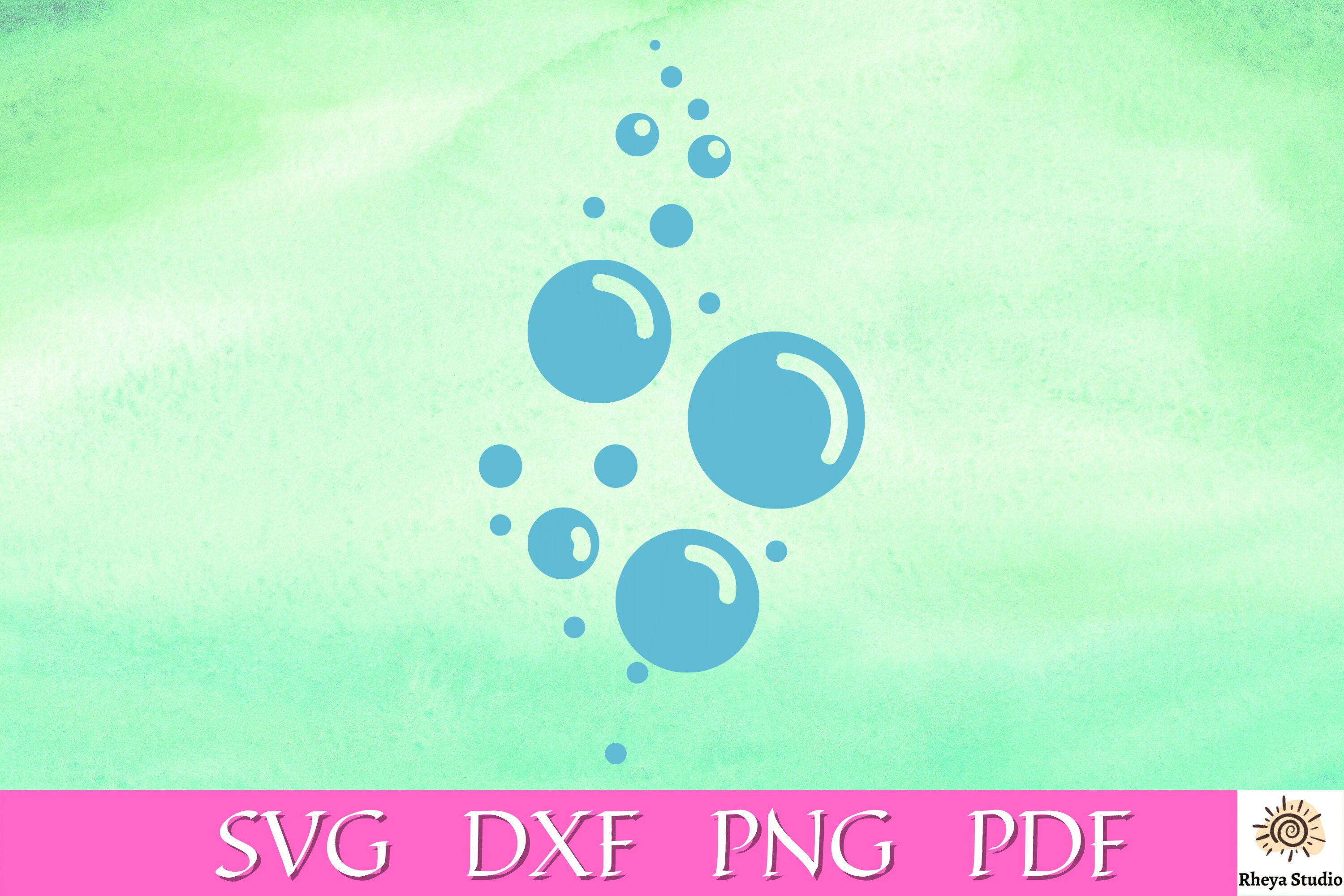 Burbujas svg descarga digital svg dxf png pdf - Etsy México
