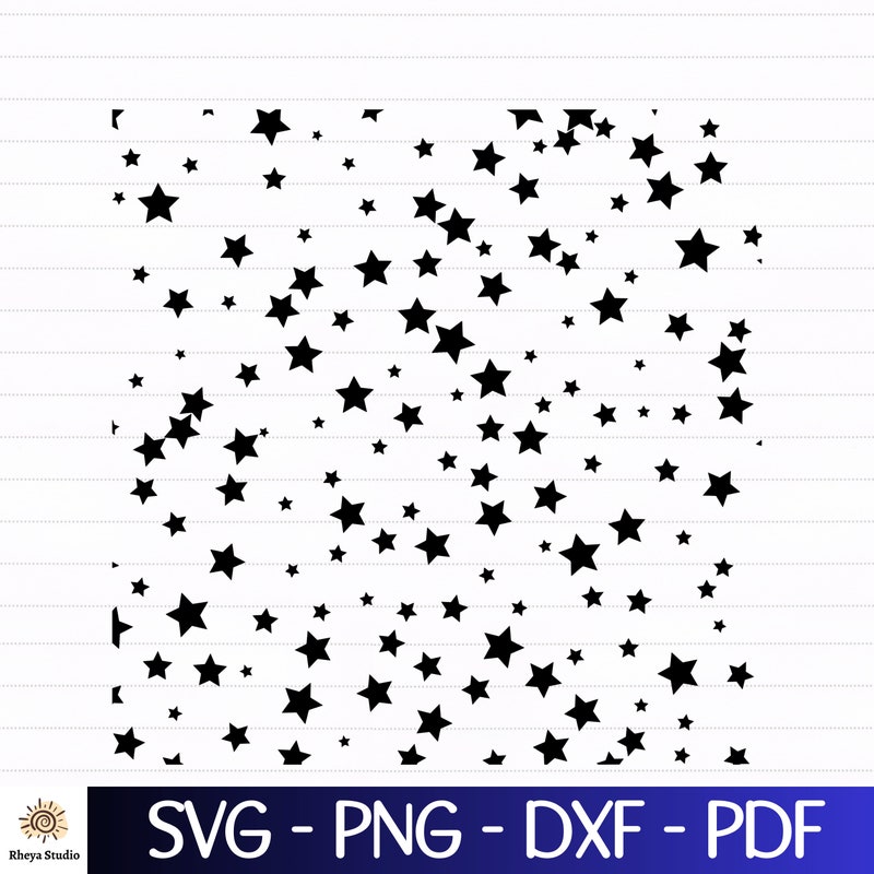 Stars Svg - Etsy