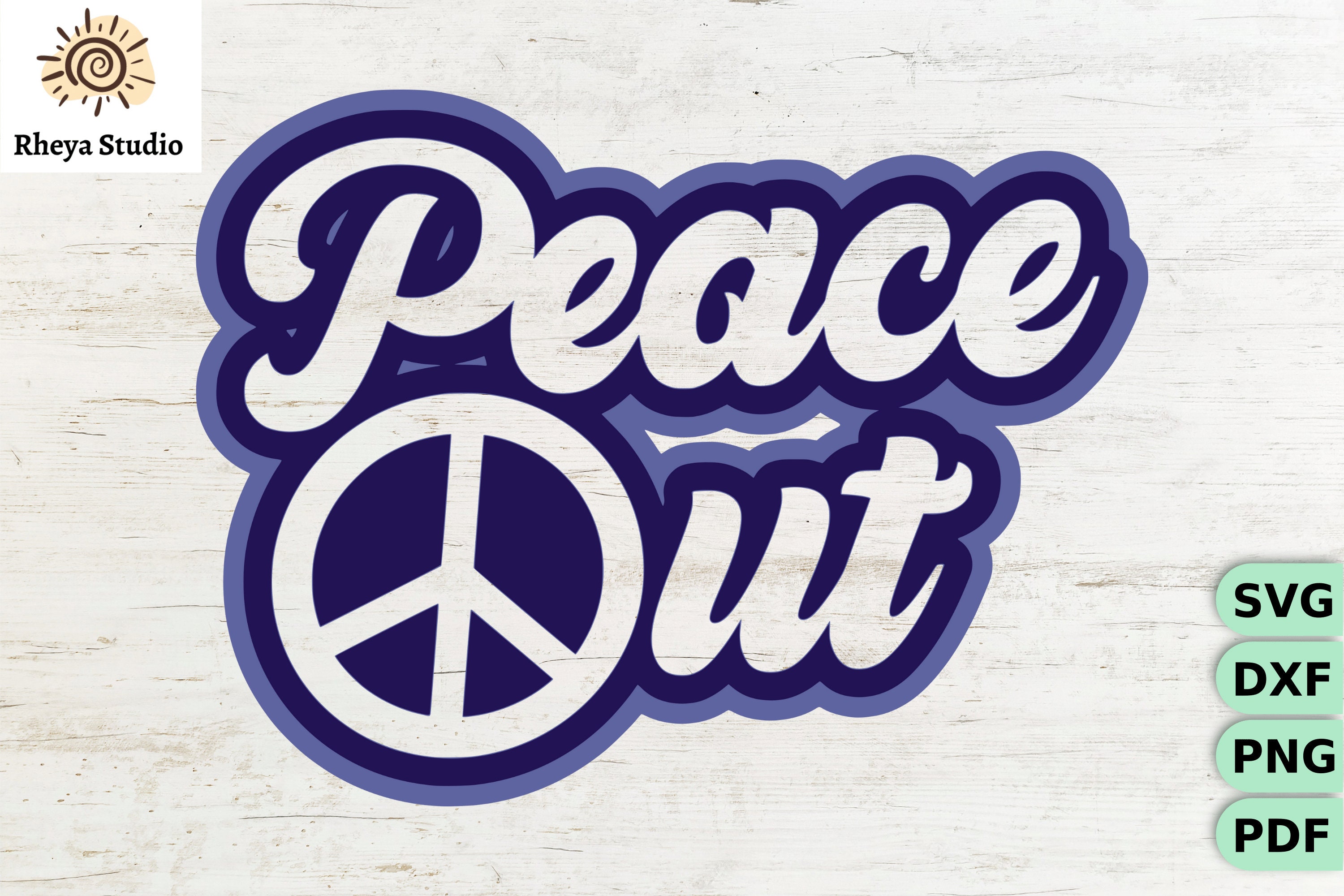 Peace Sign Svg Peace Out Svg Peace Svg Digital Download - Etsy UK