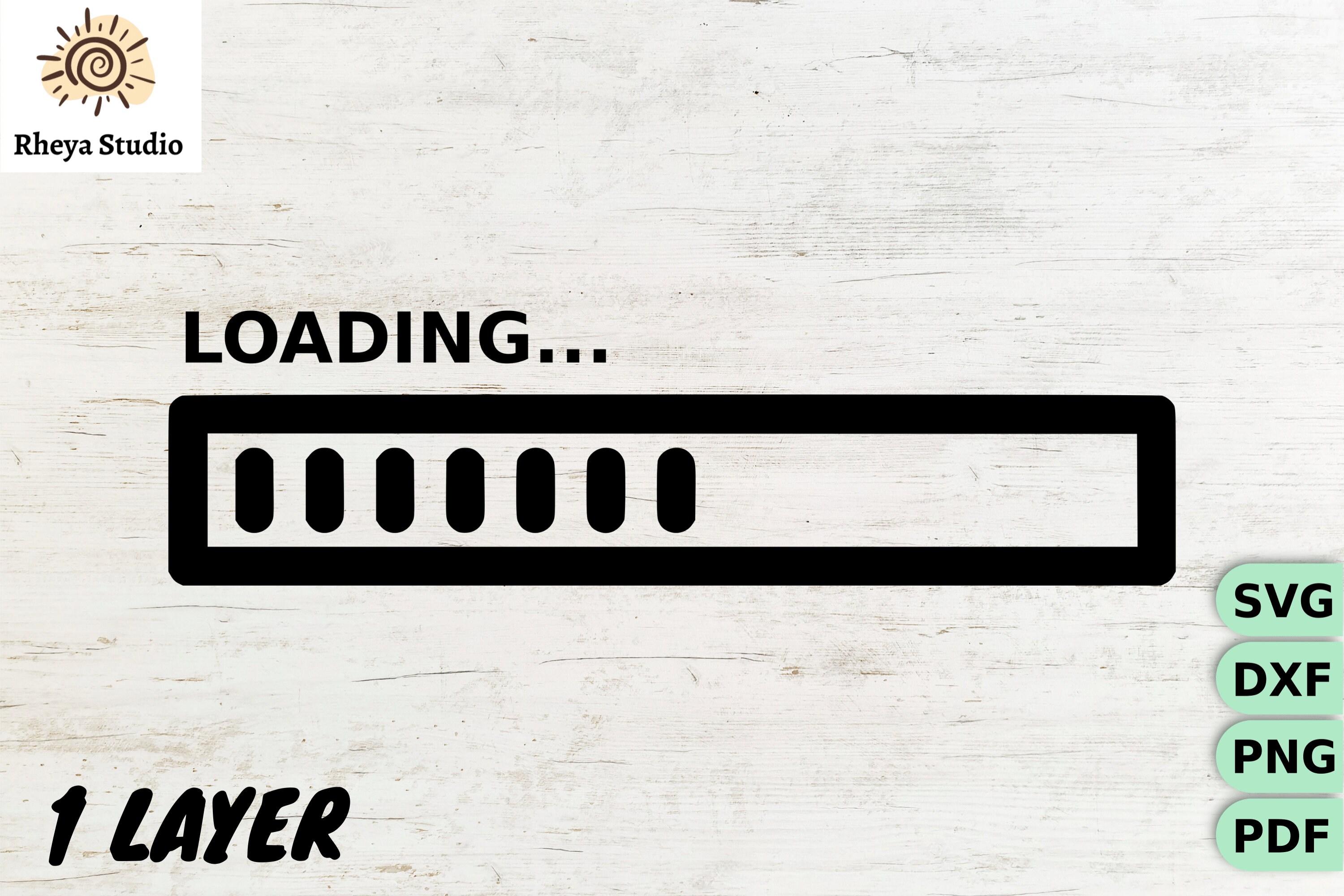Loading Bar Svg Loading Svg Digital Download Svg Dxf Png - Etsy