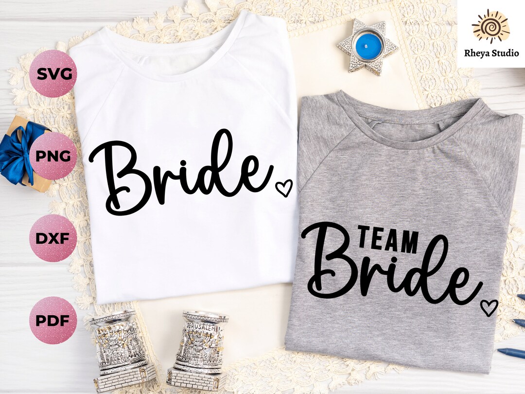 Bride Svg Team Bride Svg Bride Crew Svg Wedding Svg Bride - Etsy
