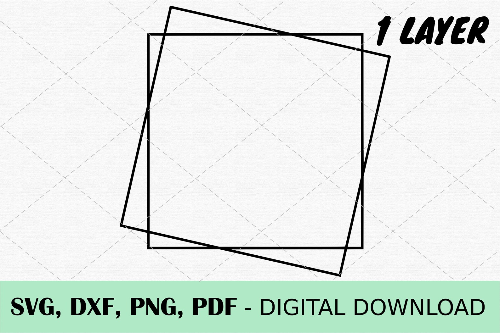 Square Frame Svg Bundle - Digital Download Svg, Dxf, Png, Pdf, Svg ...