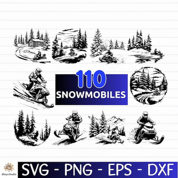 Winter Scene Svg - Etsy