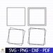 Square Frame Svg Bundle - Digital Download Svg, Dxf, Png, Pdf, Svg ...