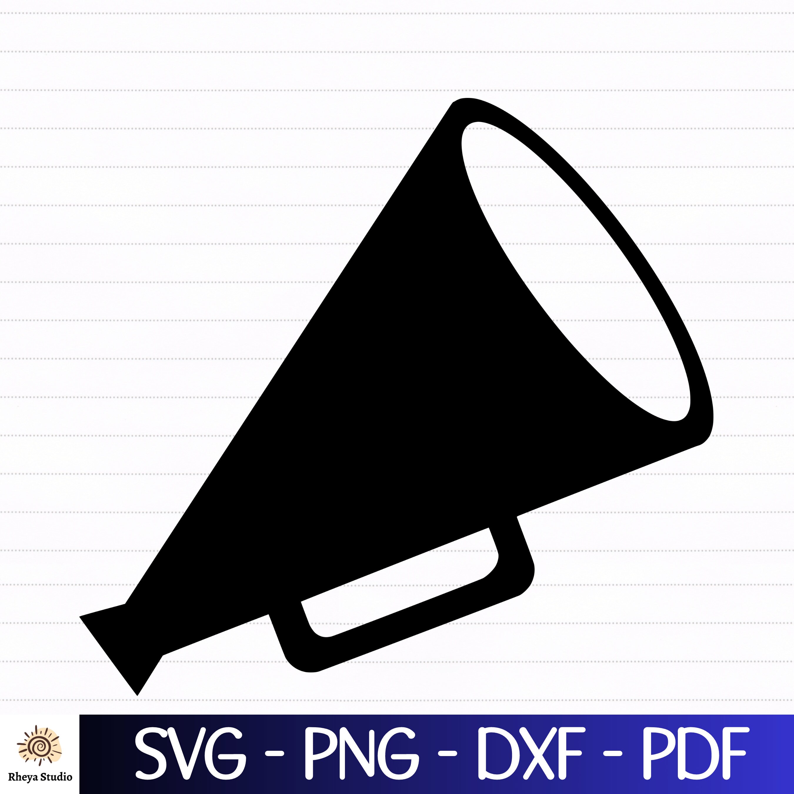 Megaphone Svg Cheer Svg Cheer Mom Svg Digital Download - Etsy