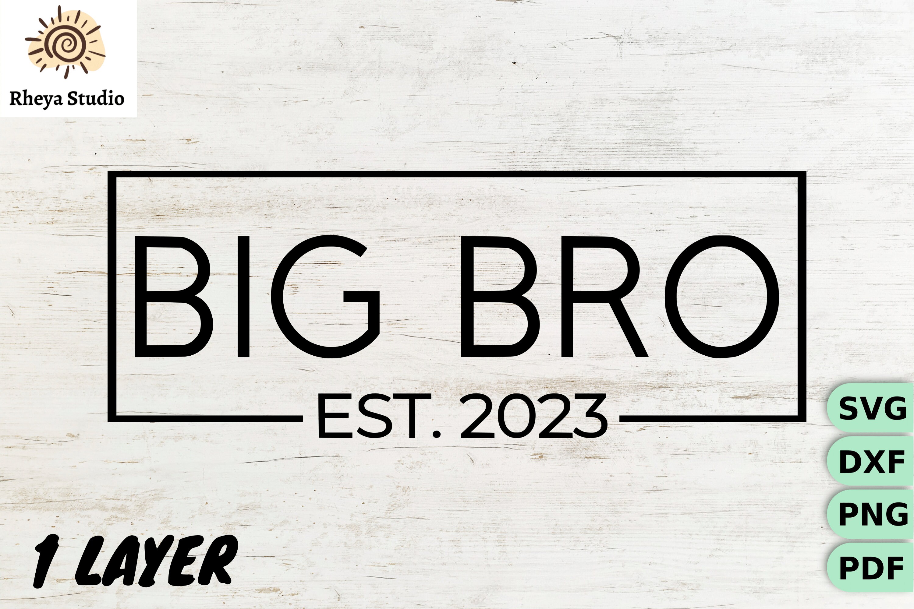 Big Bro Est 2023 Svg Big Bro Frame Svg Big Brother Svg Big - Etsy Israel